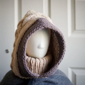 Cuddle Up With Knit Balaclava Hood: Handmade With Love